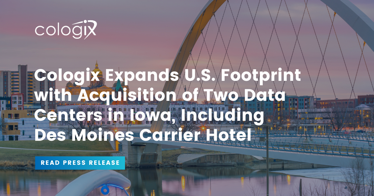 Cologix élargit son empreinte américaine avec l'acquisition de deux ...
